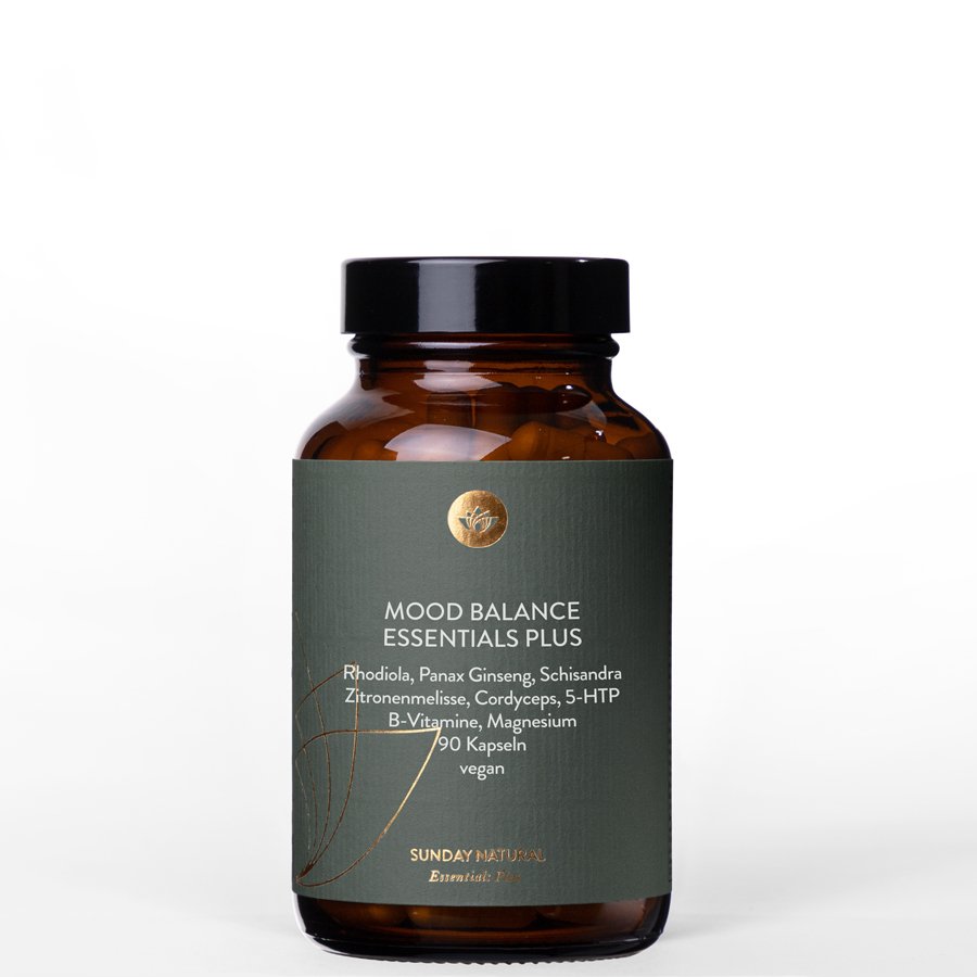 Mood Balance. Ginseng, 5HTP, Rhodiola, B6, Magnesium.. 90 Kapseln