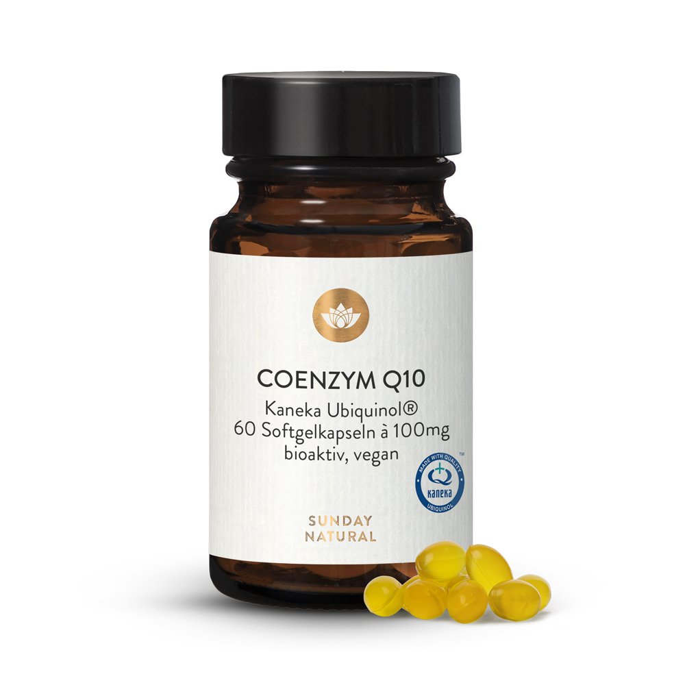 Coenzym Q10 Ubiquinol 100 mg vegan. 60 Softgel-Kapseln