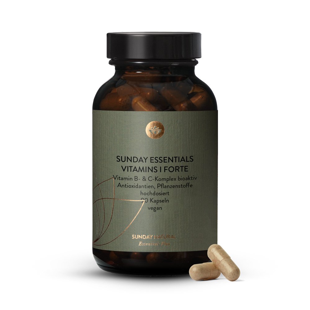 Multivitamin Duo High Dose Premium Set Vitamins I + Vit II | Sunday Natural