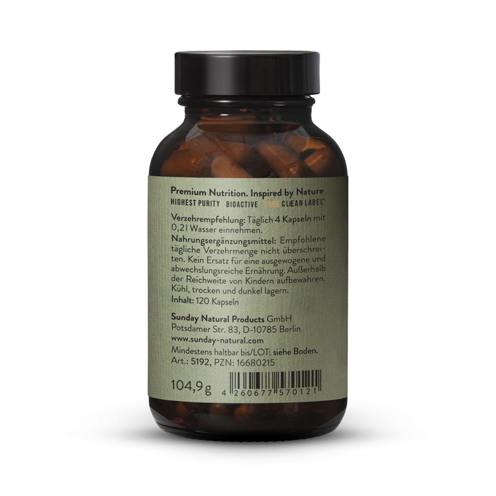 Aminosäuren Komplex Plus mit Glutathion, GABA, Carnitin. 120 Kapseln ...