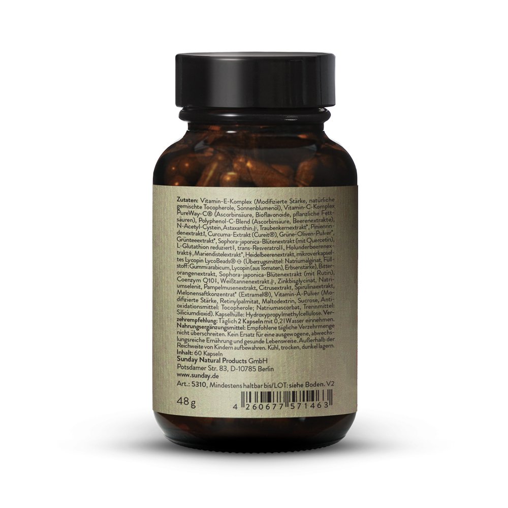 Antiox Complete, Full-Spectrum of 30+ Antioxidants. 60 Capsules