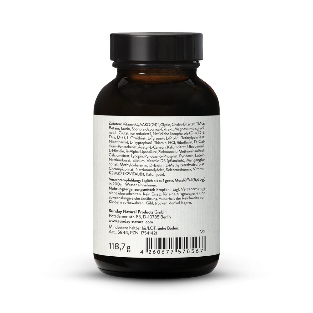 Balance 21 Multinutrient Powder, 40+ Nutrients. 118.7g | Sunday Natural