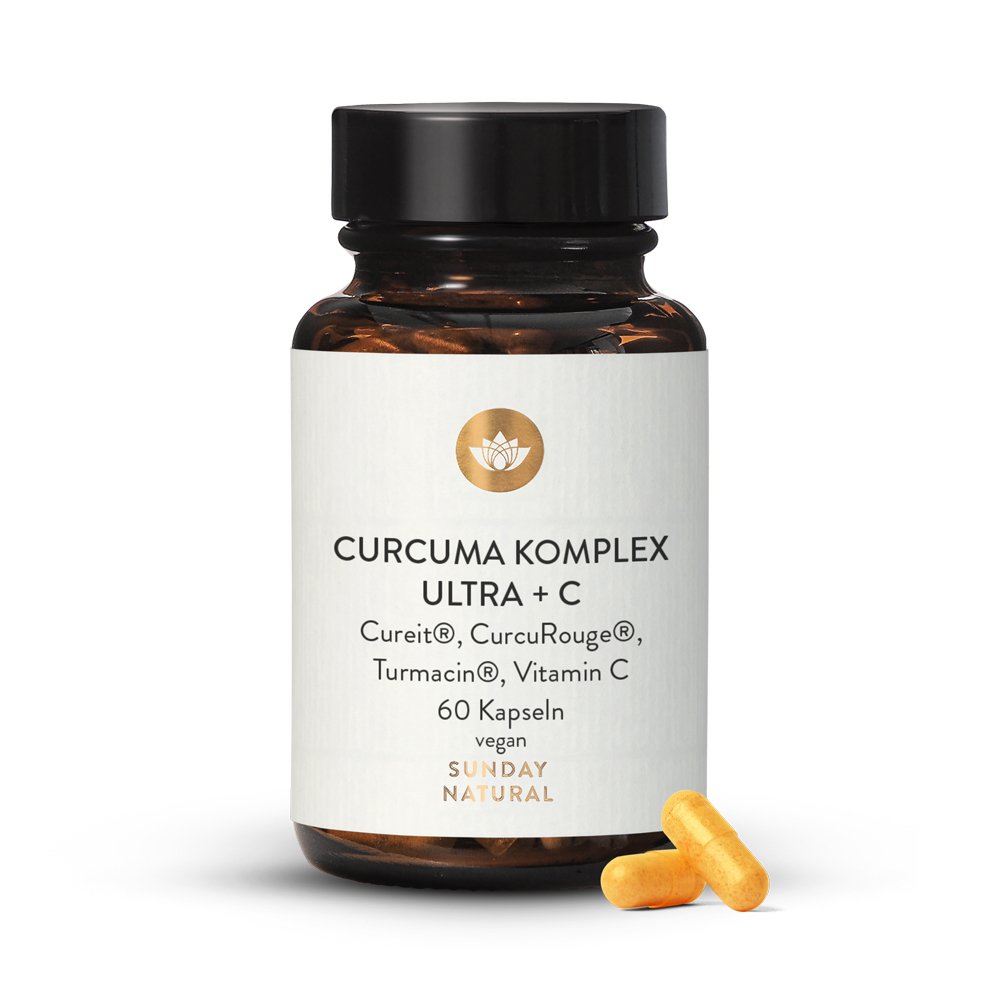 Curcumin Komplex Ultra + Vitamin C 93x bioaktiver 60 Kapseln