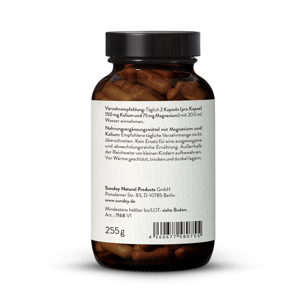 Kalium Magnesium Citrat 2:1 Komplex. 2x240 Kapseln