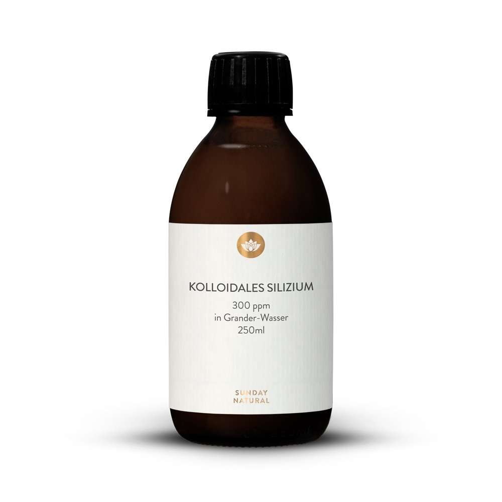 Echtes kolloidales Silizium 300ppm, Kolloidgehalt 100%, 250ml