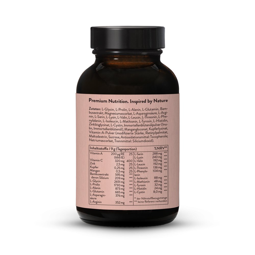 Kollagen Builder Komplex 17 Aminosäuren vegan 2x274g Pulver