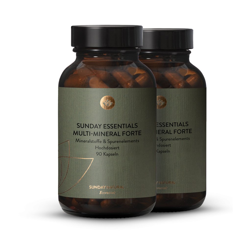 Multi-Mineral Forte: Full Spectrum. Vegan. 2x90 Caps