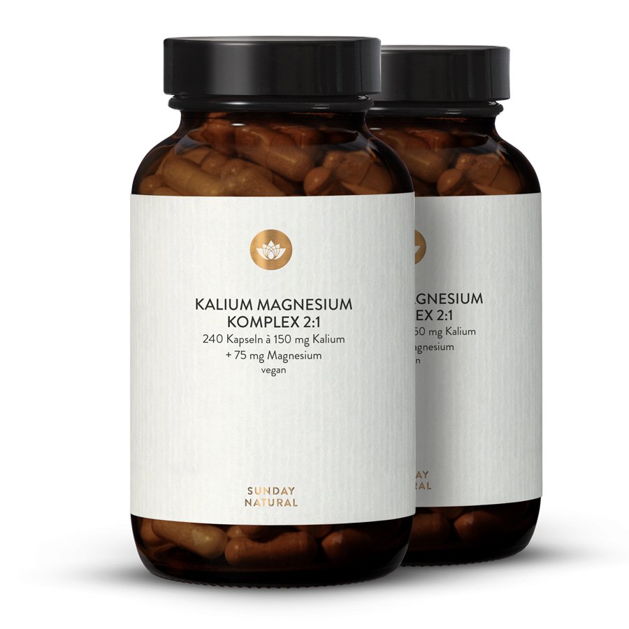 Kalium Magnesium Citrat 2:1 Komplex. 2x240 Kapseln