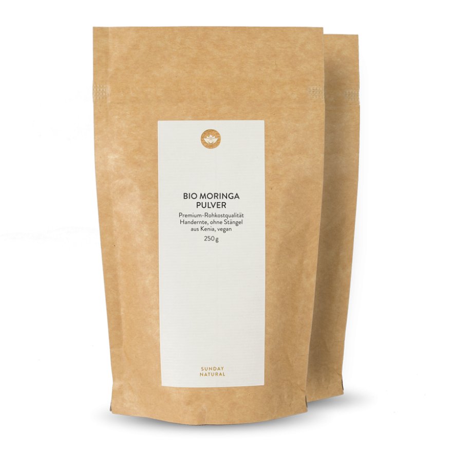 Bio-Moringa-Pulver in Premium-Qualität