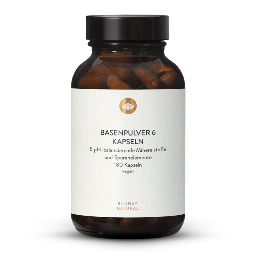 Basenpulver für Säure-Basen-Balance & Entsäuerung | Sunday Natural