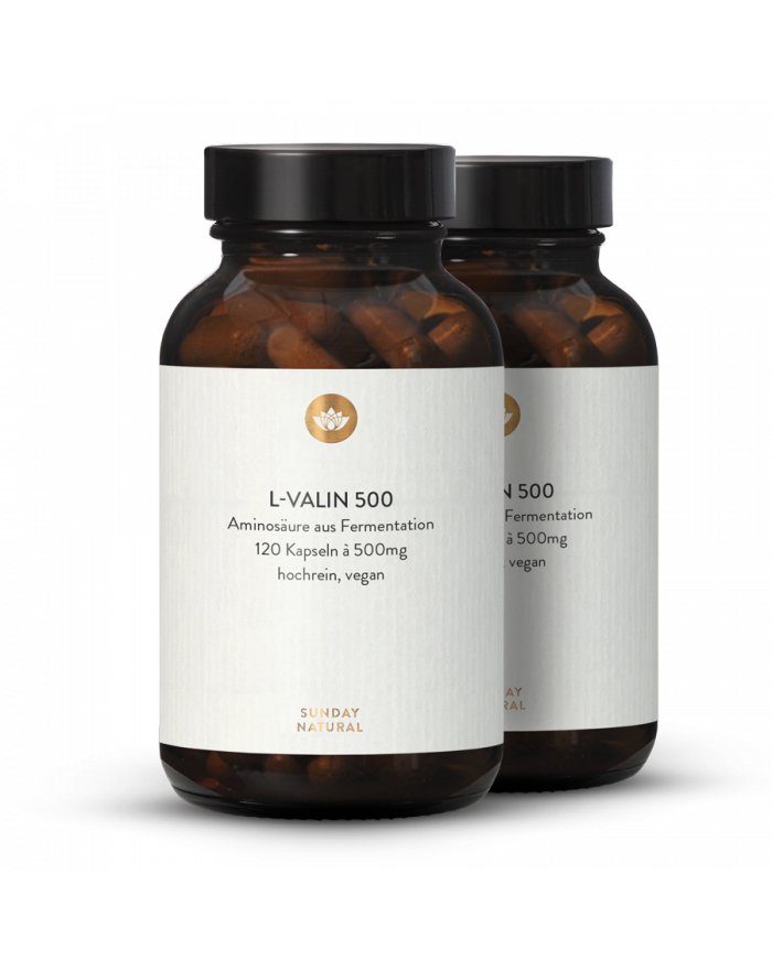 Buy L-valine: natural, vegan amino acids | Sunday Natural