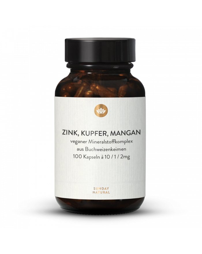 Mangan | Mineralstoffe | Sunday Natural