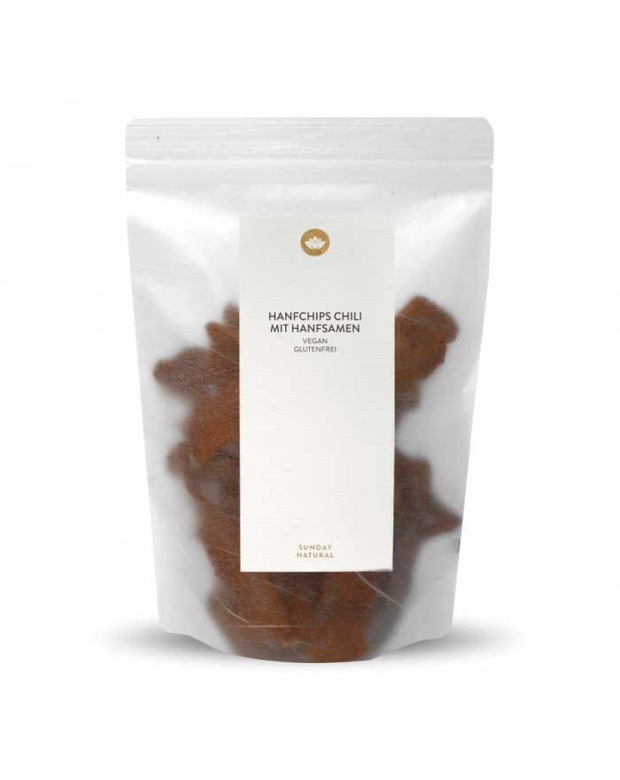 Premium Hemp Chips Vegan, Gluten-Free 80g | Sunday Natural Superfoods