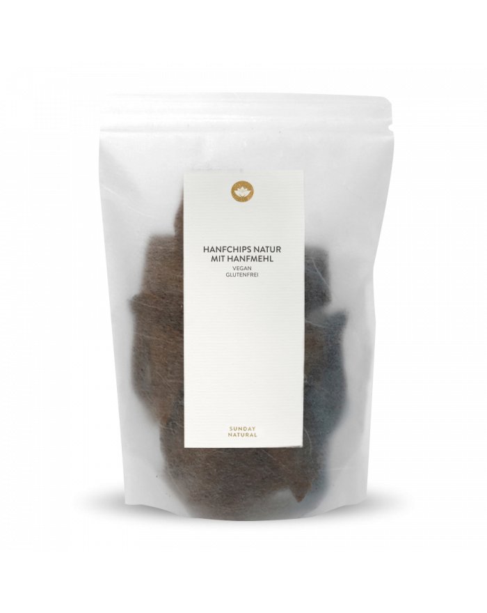 Premium Hemp Chips Vegan, Gluten-Free 80g | Sunday Natural Superfoods