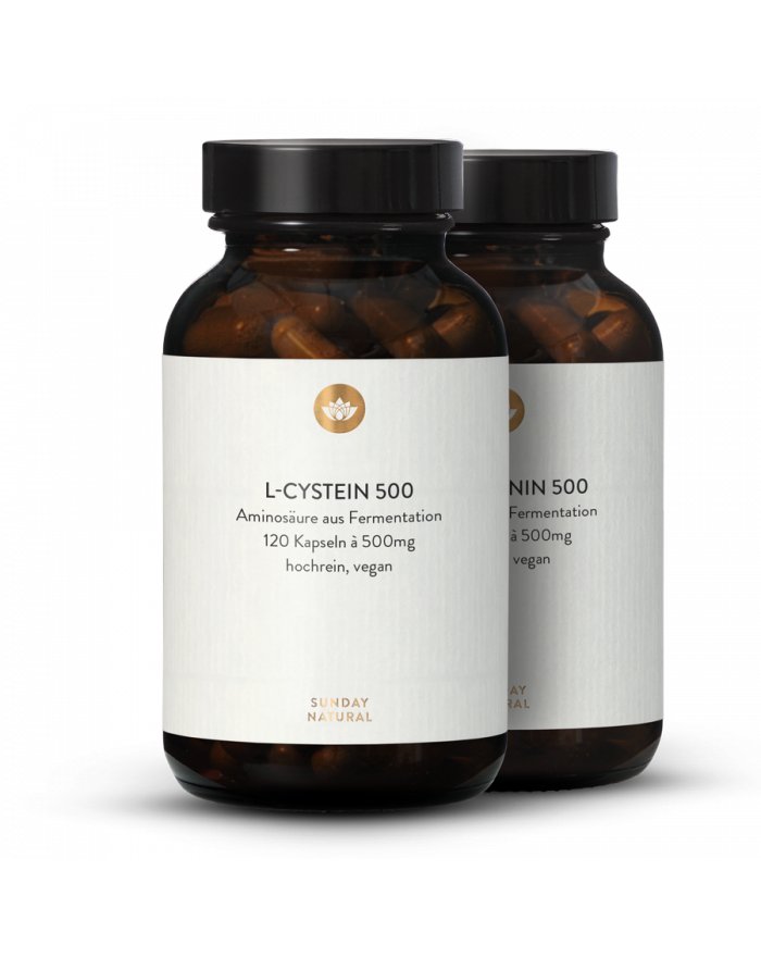 L-Cystin kaufen - natürliche vegane Aminosäure | Sunday Natural