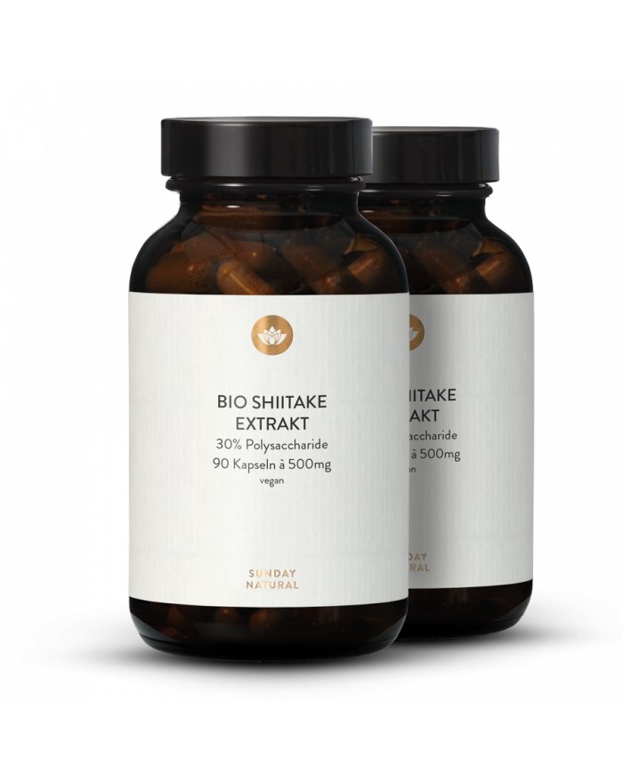 Shiitake | Vitalpilze | Sunday Natural