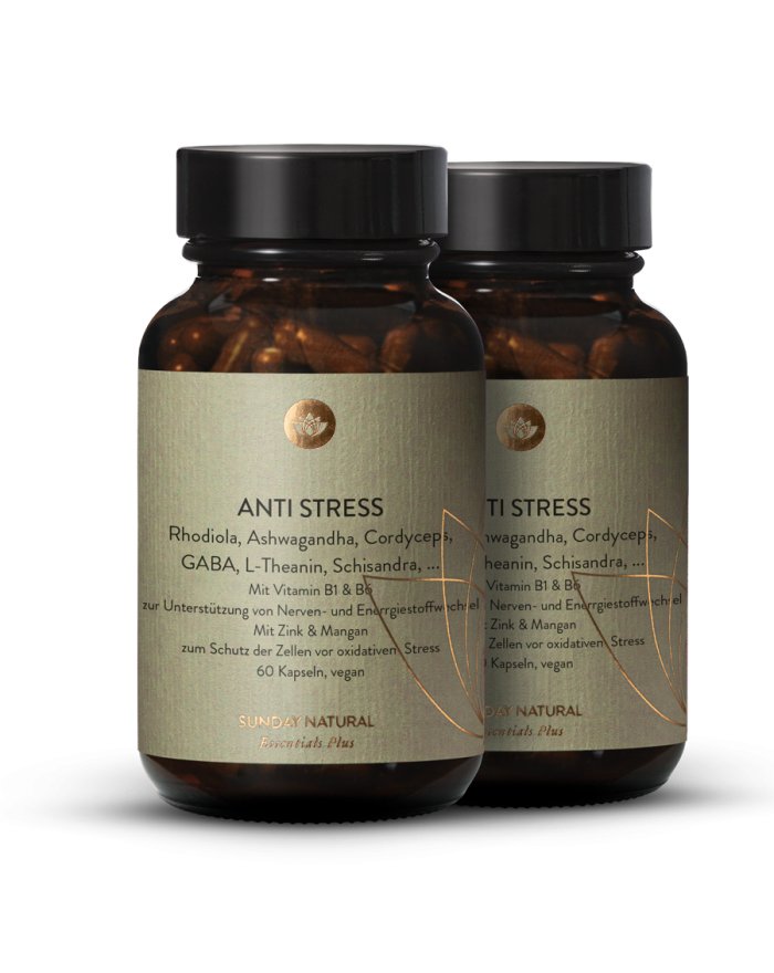Stress - Nutrients for Stress and Relaxation | Sunday Natural