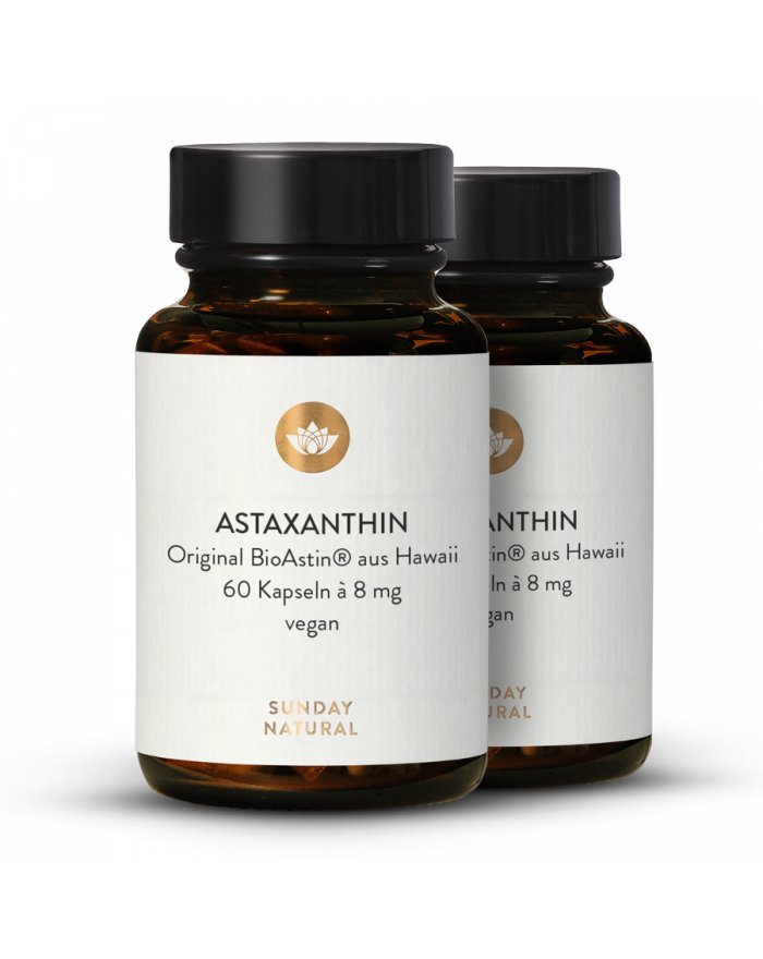 BioAstin®️ Astaxanthin aus Mikroalge | Sunday Natural