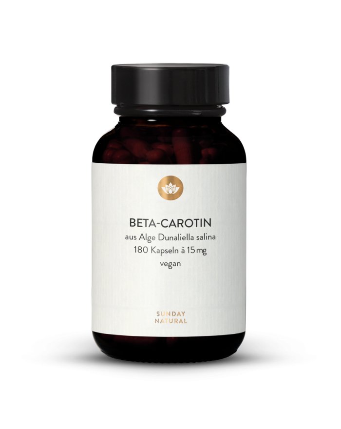 Vitamin A & Beta-Carotene. 100% Vegan | Sunday Natural