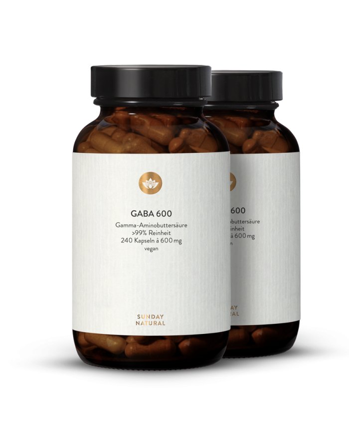 Buy GABA capsules and tea - high-dose, vegan, purely natural | Sunday ...