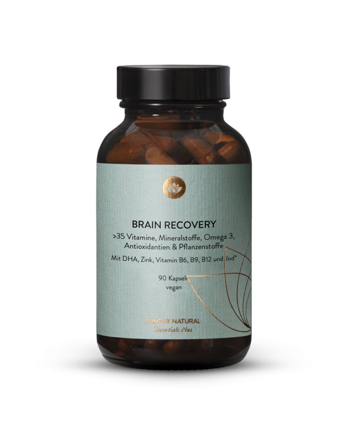 Gehirn, Gedächtnis und kognitive Leistung unterstützen | Sunday Natural